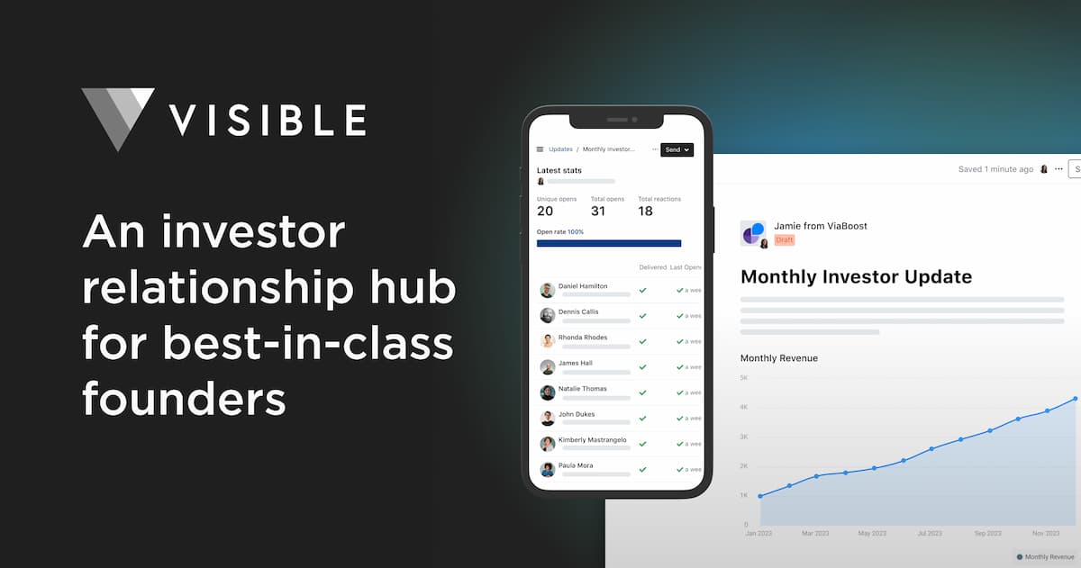 Investor Updates - Visible.vc